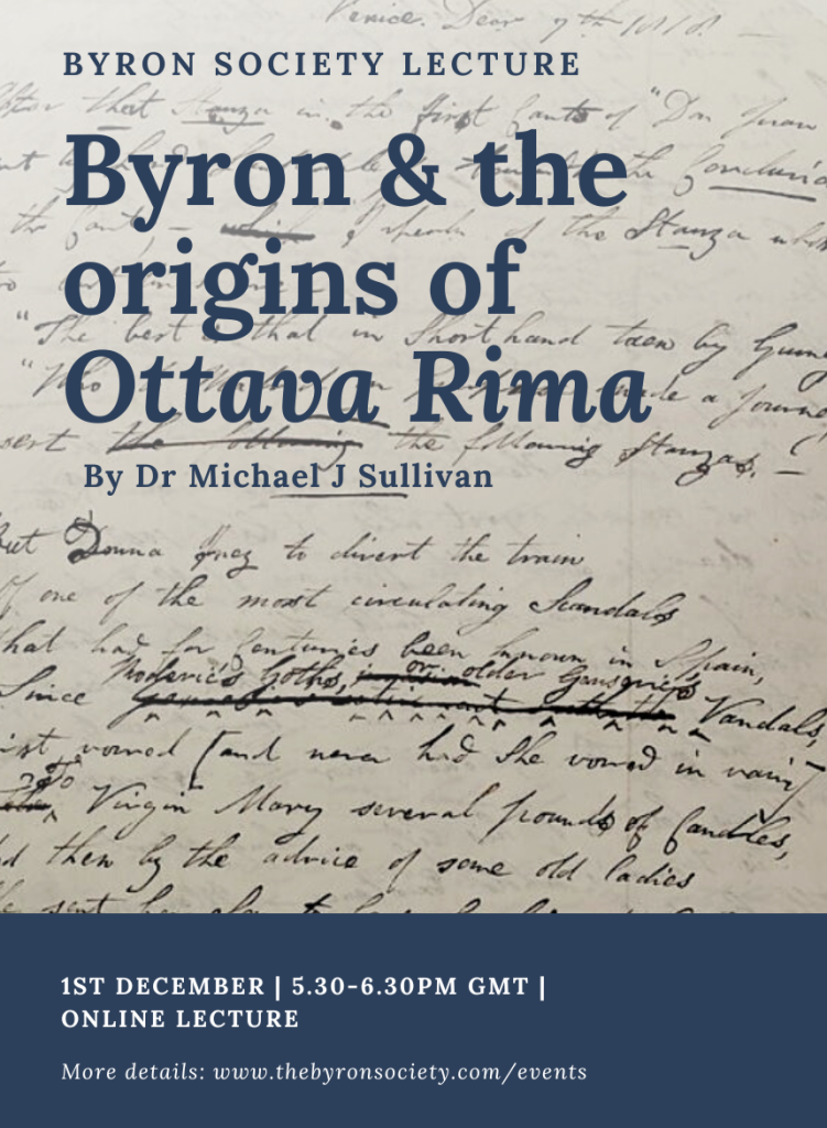 Byron and the Origins of Ottava Rima