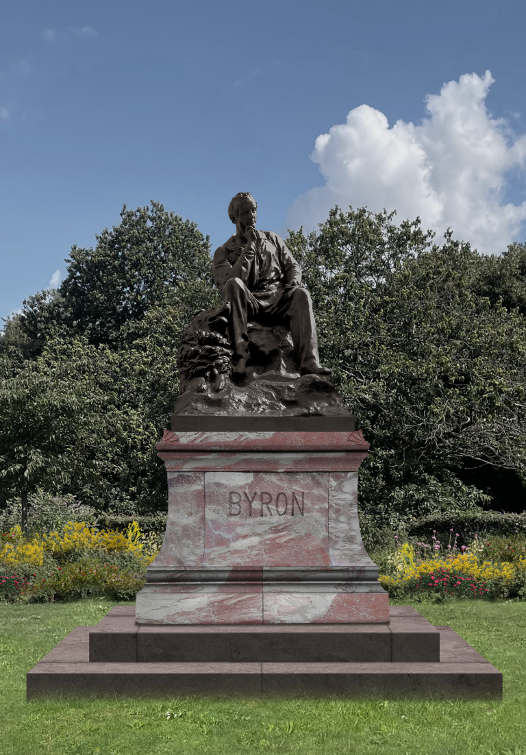 Rescuing the Byron Memorial Statue - the byron society