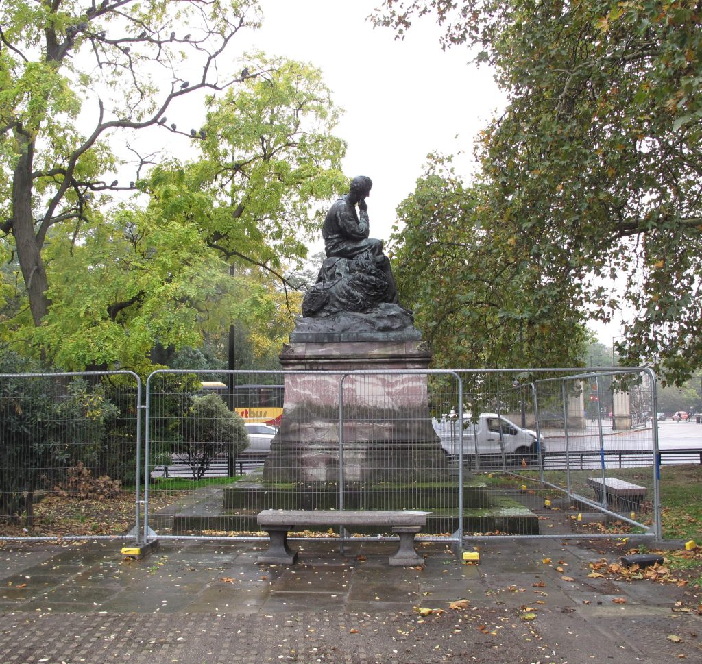 Rescuing the Byron Memorial Statue - the byron society